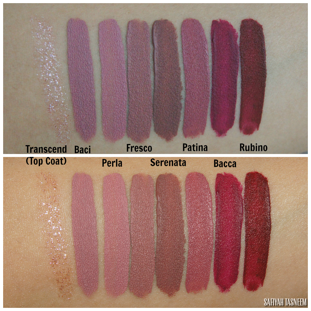 SAFIYAH TASNEEM : Sunday Swatches: Stila Stay All Day Liquid Lipsticks ...