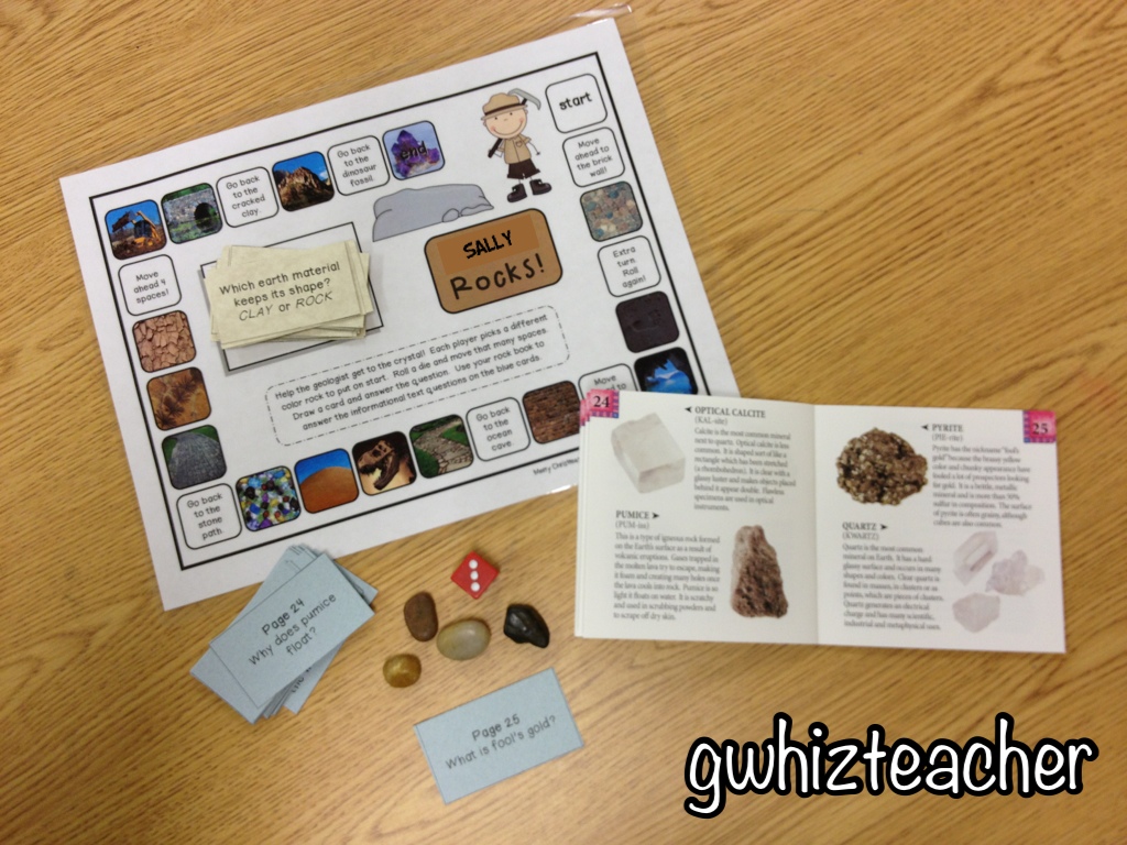 gwhizteacher: Geology Rocks! Earth Science Game