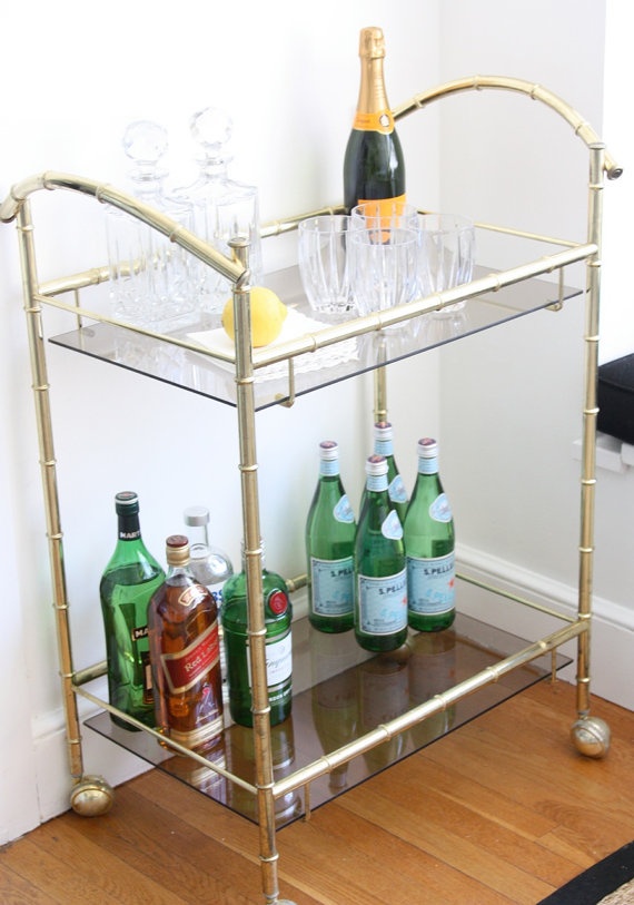 Cotton Candy: Fancy Bar Cart
