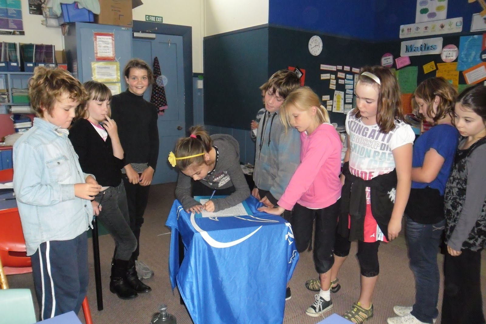 Year 6 Macandrew Bay School 2012: Signing Our Class Treaty