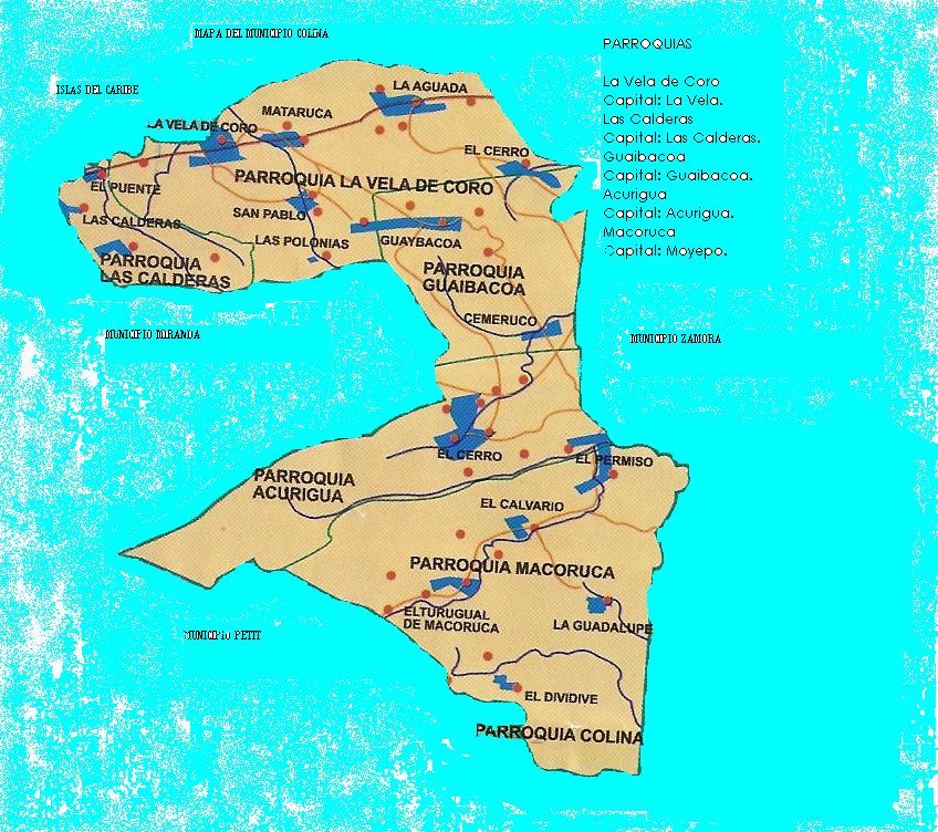 Francisco Pérez Cultor- Investigador Veleño.: Mapa del municipio Colina.