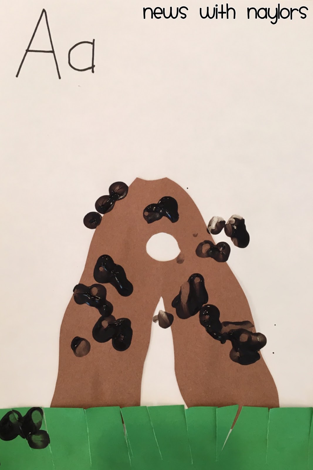 Letter A: Letter of the Week (Age 3)