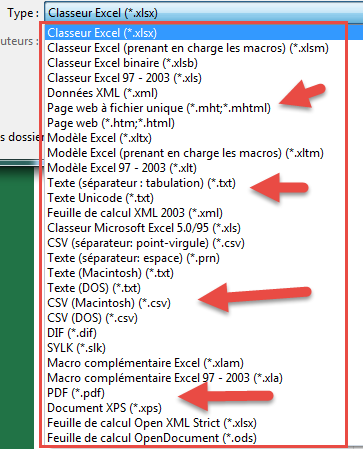 Les nouveaux formats de fichiers excel : XLSX | Formation Excel