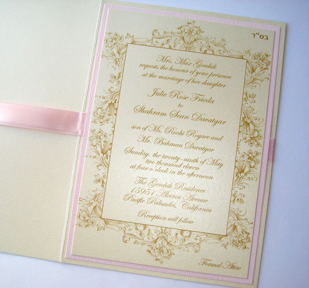 Embellished Paperie: Vintage Champagne, Gold and Blush Pink Wedding ...