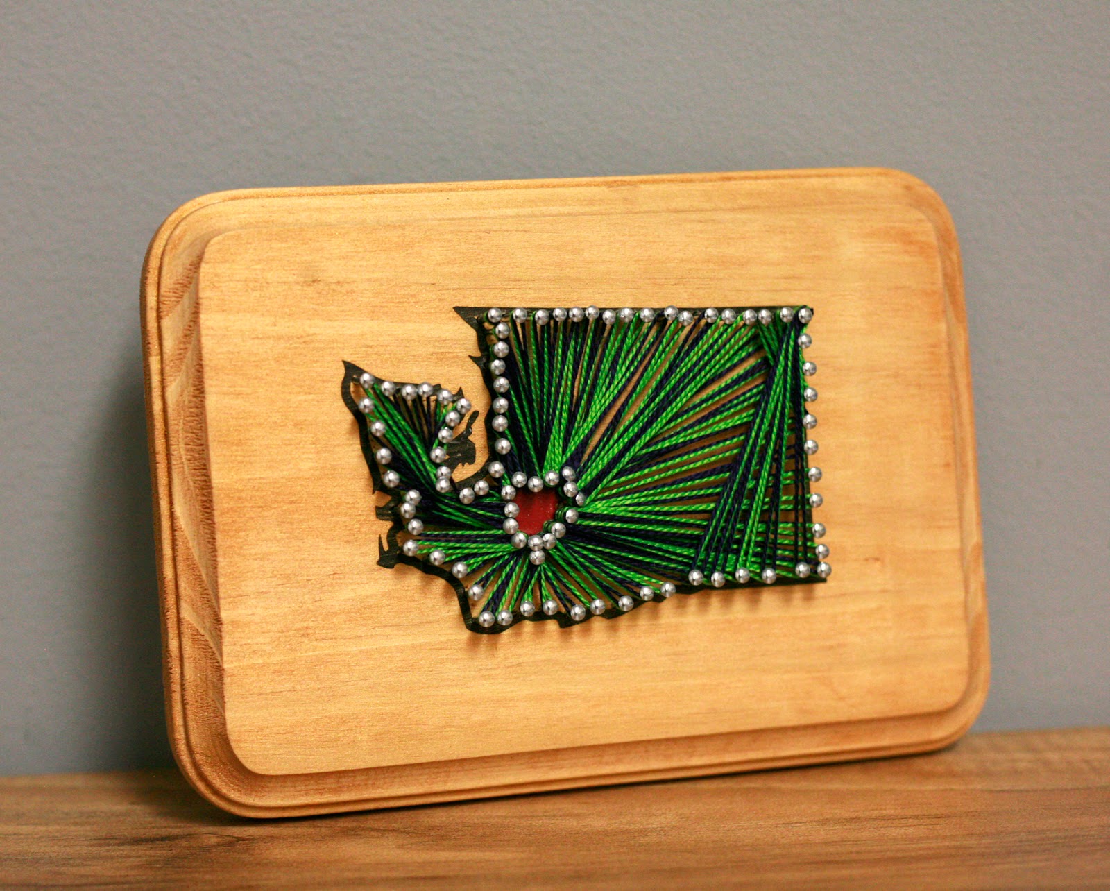 Ben Franklin Crafts and Frame Shop: Make It Yourself WA State String Art