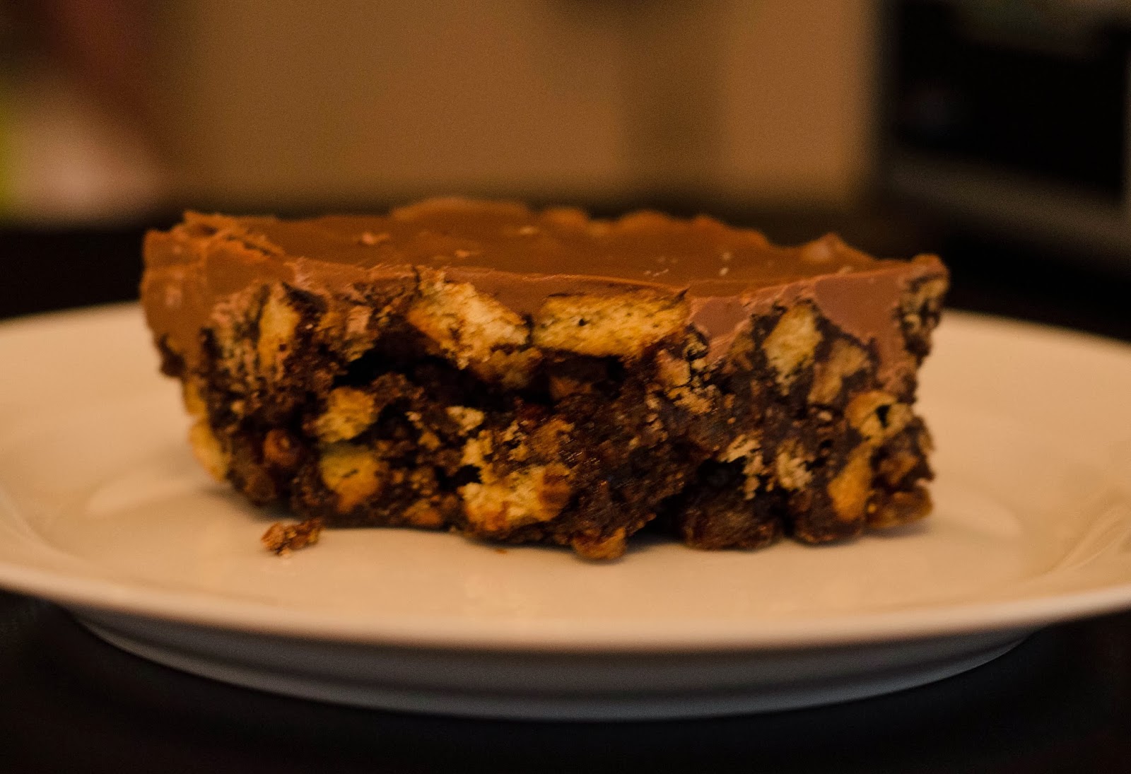 Polygarble Creations: Chocolate Tiffin Recipe (no bake)