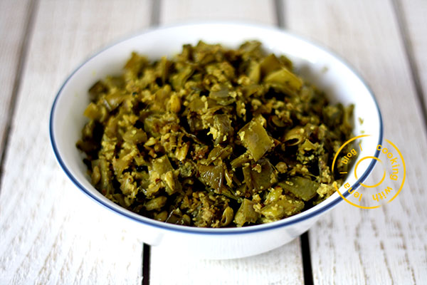 Lemon n Spice: How to make Amarappayaru Thoran / Amarakka Thoran ...