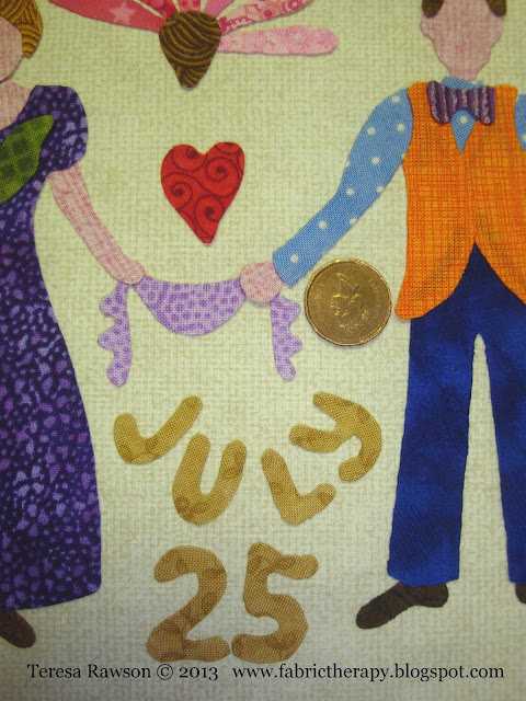 FABRIC THERAPY: The 'how we met' block...