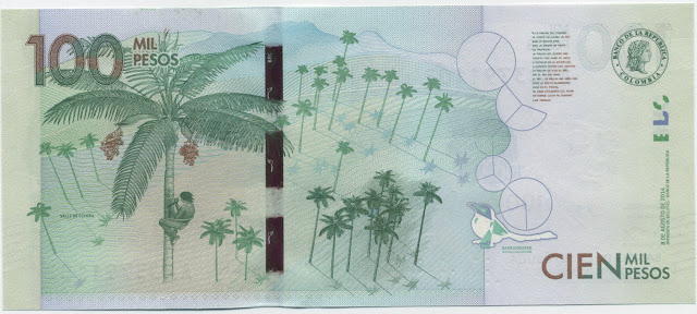 My Currency Collection: Colombia Currency 100000 Pesos banknote 2016 ...