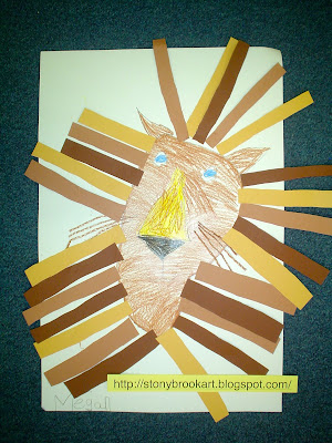 Mrs. Belton's Artists: Kindergarten Lions