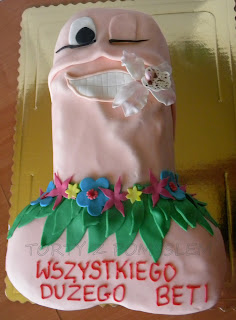 Torty z Pomysłem dla dorosłych: Hawajski penis :)