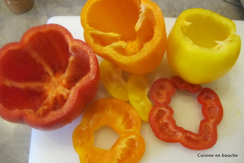 Poivrons grillés, antipasti
