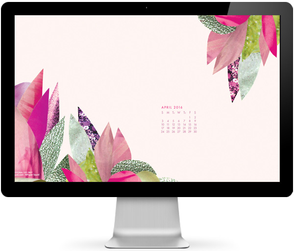 HAPPY APRIL {NEW DESKTOP WALLPAPER} - read articles