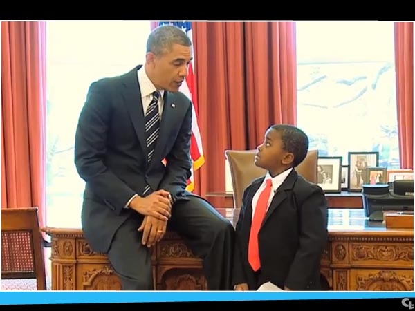 President Obama; So Cool: Kid President Meets President Obama ...