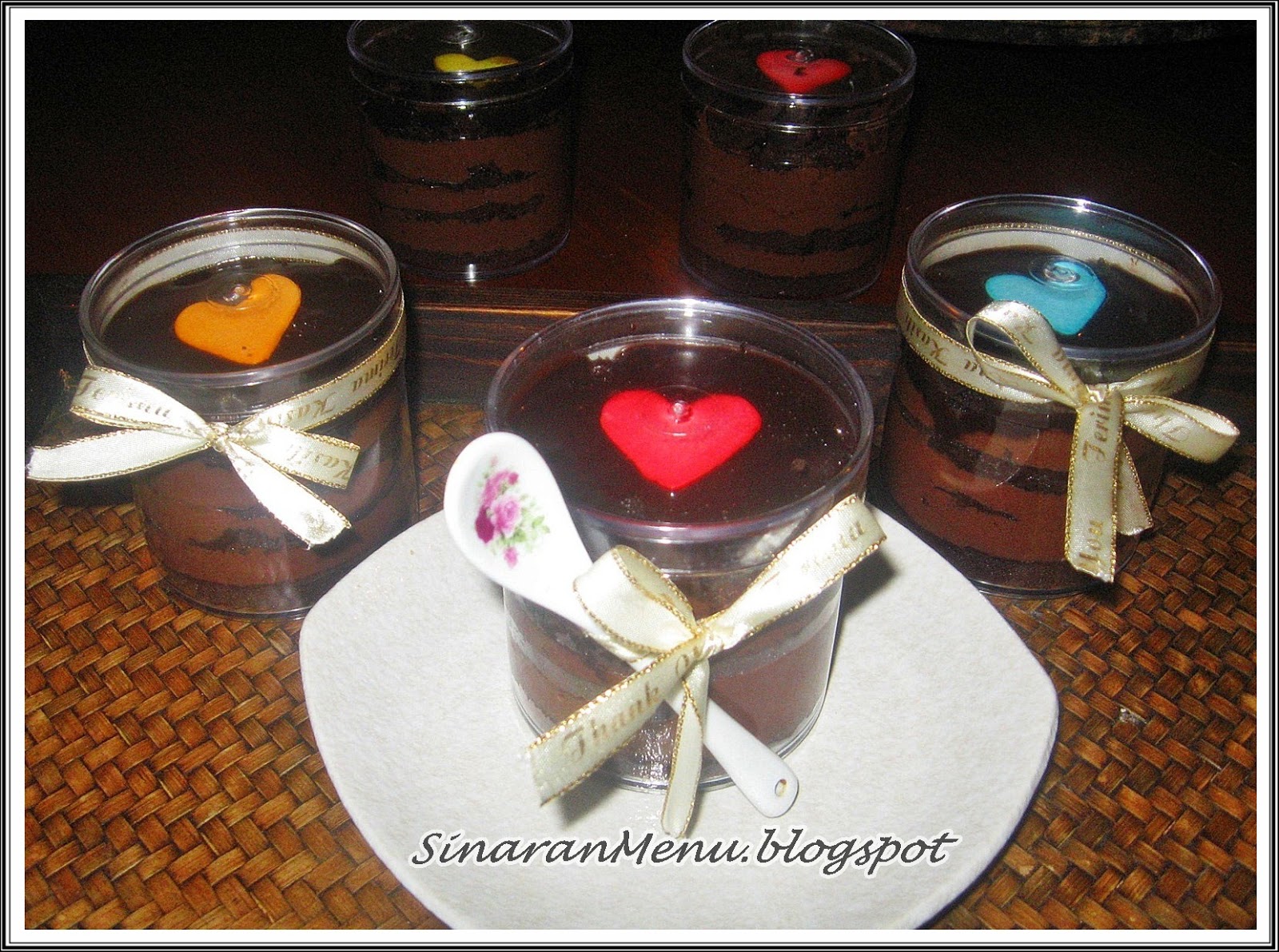 Chocolate Mousse Cake In A Jar