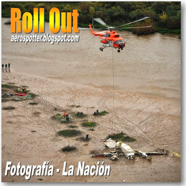 Roll Out - Aerospotter: Rescataron los restos del avión siniestrado