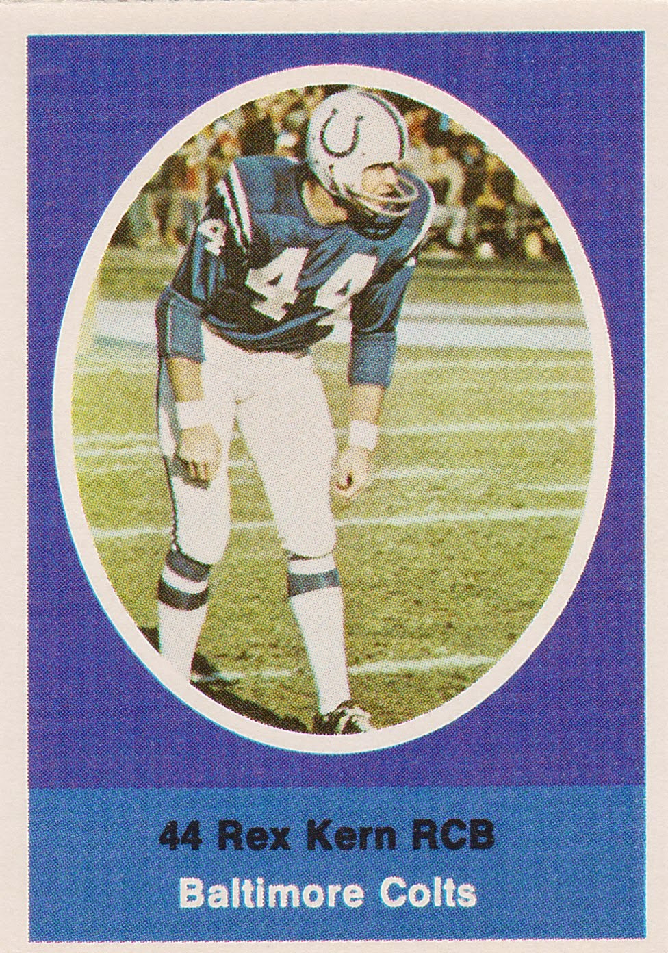 The Five Tool Collector: Baltimore Colts Card History Pt. 6 The early 70's.