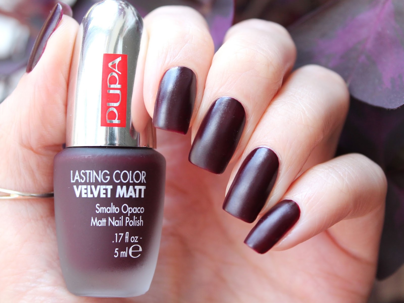 Pupa Lasting Color Velvet Matt #02, 06 & 09