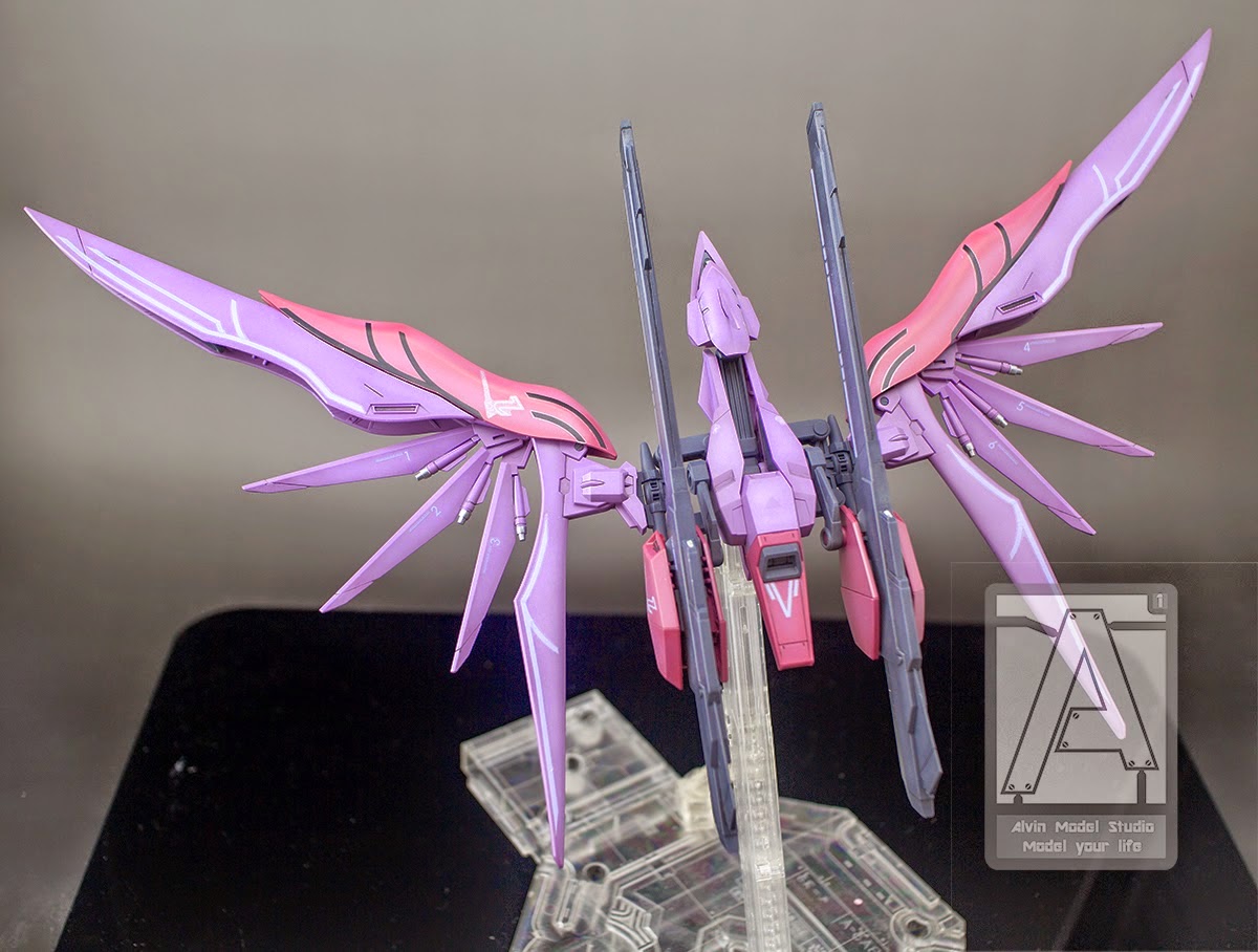 Painted Build: MG 1/100 Destiny Impulse Gundam (R)