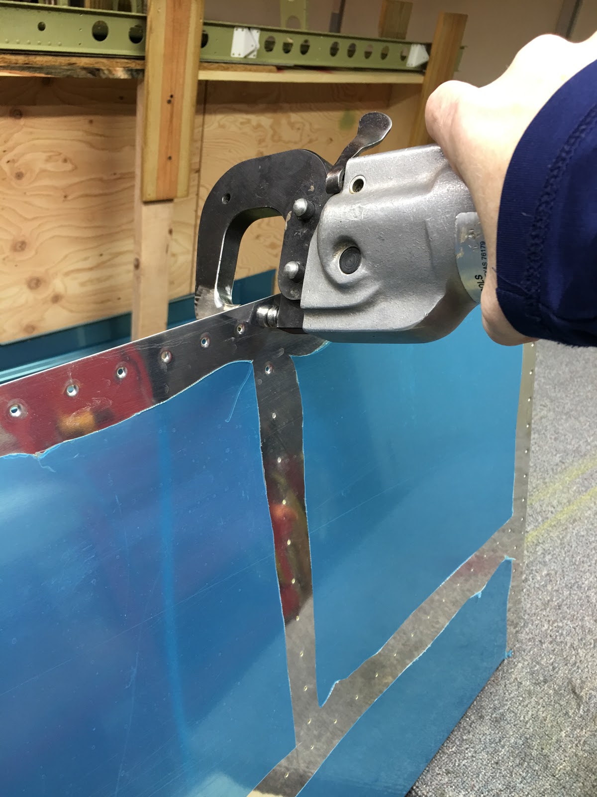 Brantel’s RV-10 Build Blog: HS Dimpling/Riveting