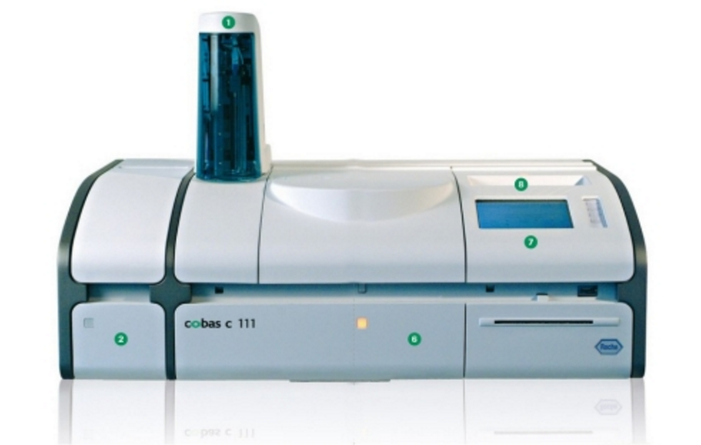 UNILAB-Laboratório Clínico: Roche Cobas C-111 documentário