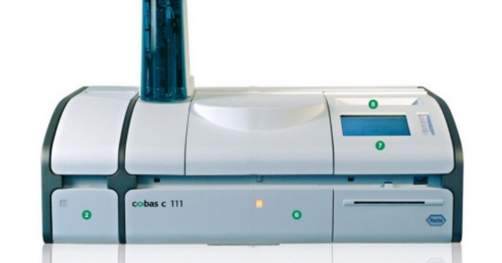 UNILAB-Laboratório Clínico: Roche Cobas C-111 documentário