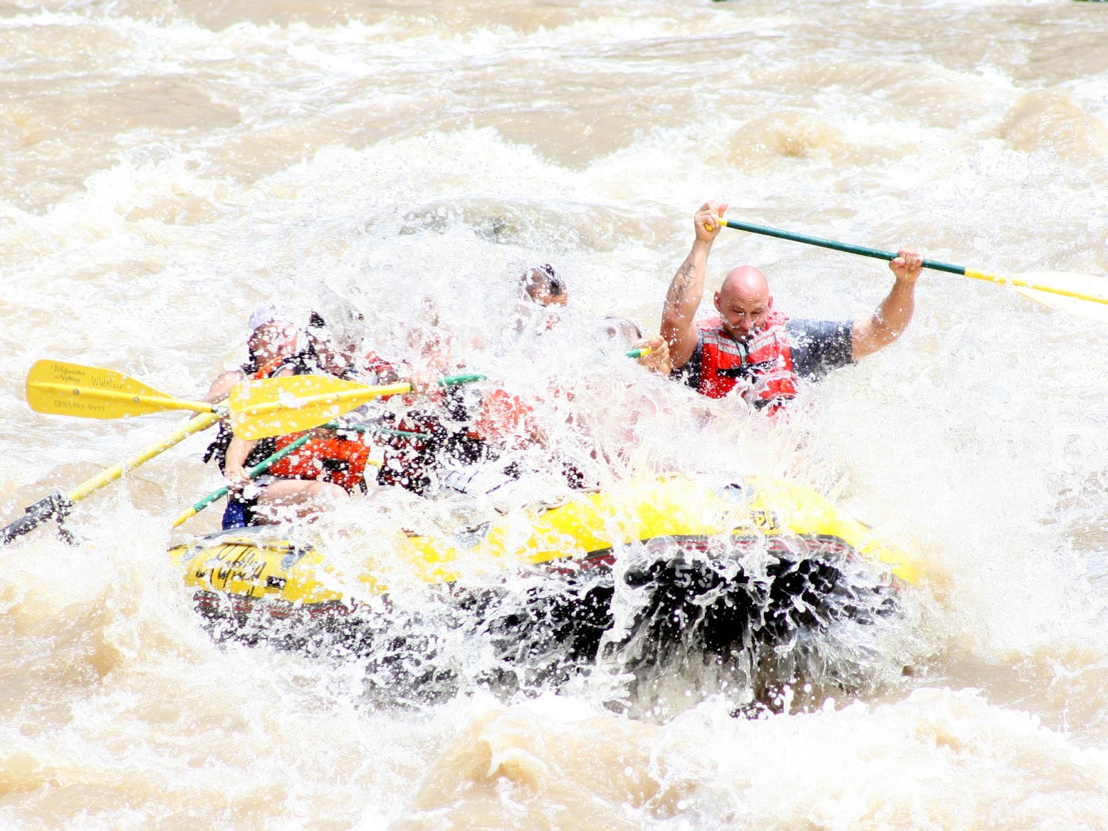 Moore Minutes: Summertime RIVER RAFT Birthday Party and Whitewater ...