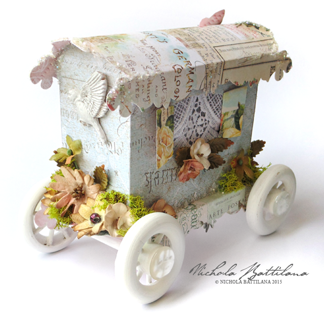 Pixie Hill: Paper Caravan with DIY Petaloo Flowers