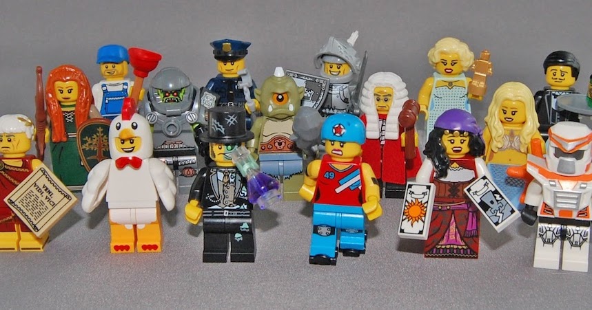 Identifying Series 9 minifigs guide