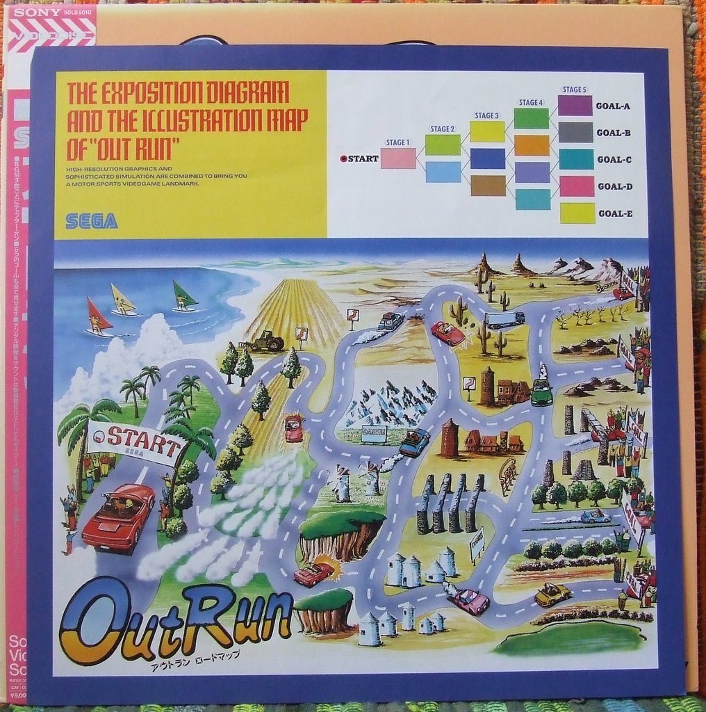 Reassembler - Emulation & Decompilation: OutRun Gameplay Laserdisc & VHS