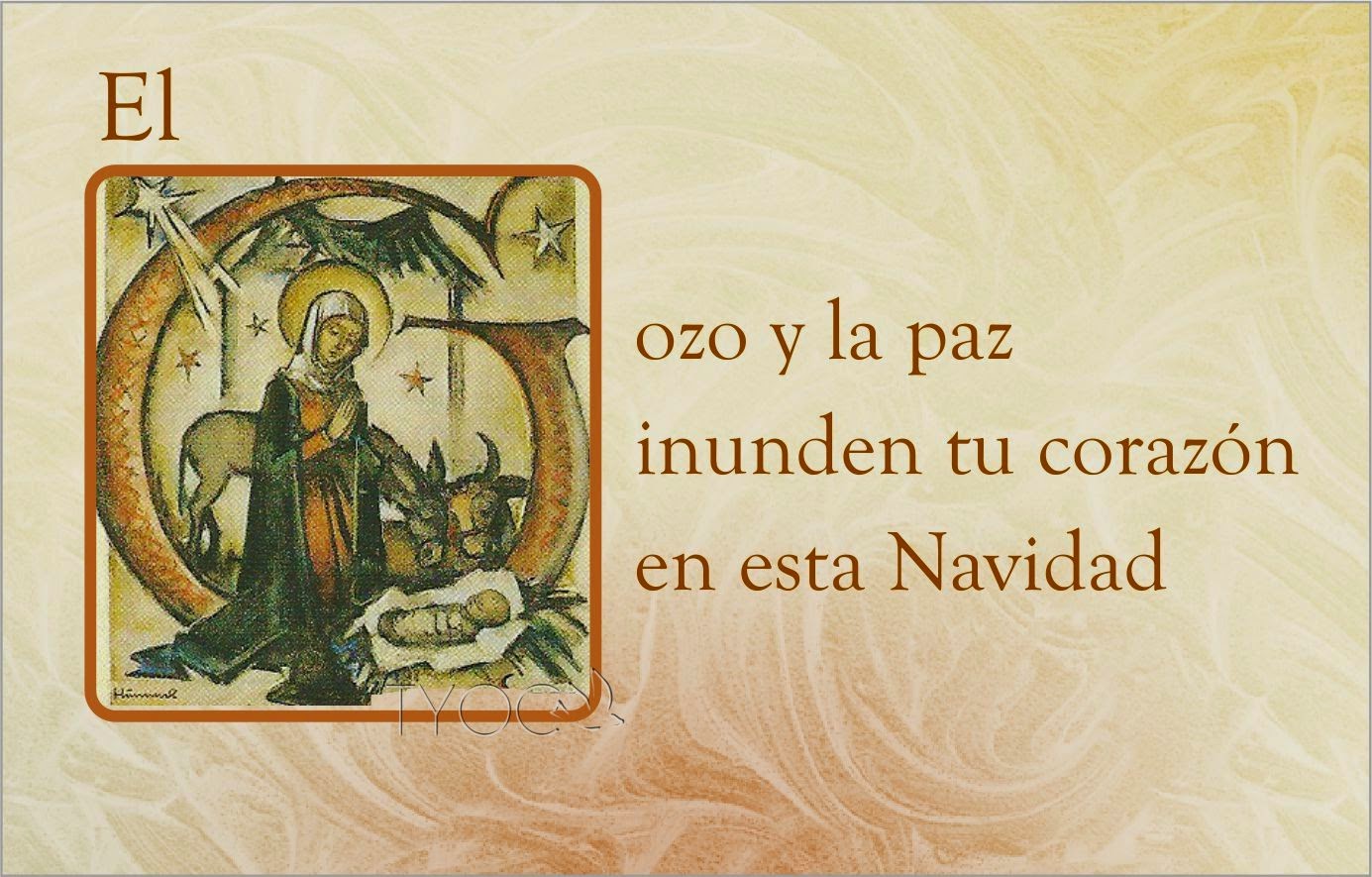 ® Blog Católico Navideño ®: TARJETAS CON PENSAMIENTOS DE NAVIDAD
