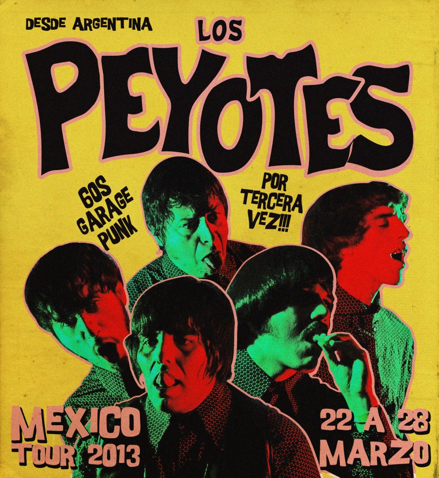 Música Inclasificable: LOS PEYOTES REGRESAN A MÉXICO