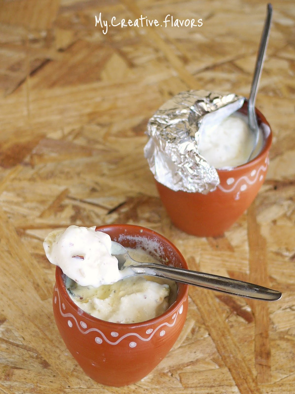 My.Creative.Flavors: White Chocolate Matka Kulfi