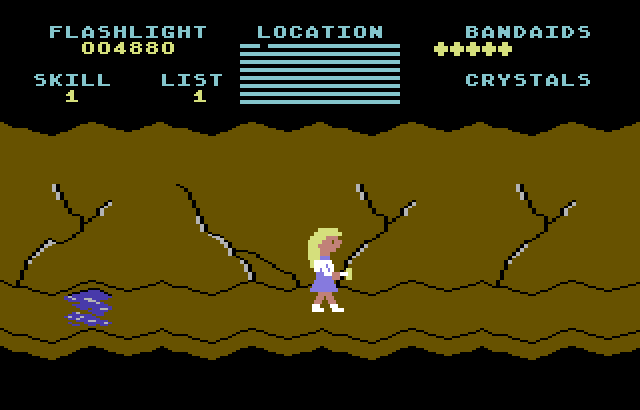 VGJUNK: CAVE OF THE WORD WIZARD (COMMODORE 64)