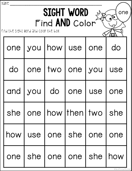 Teacher's Cabinet: The Ultimate Sight Word Challenge