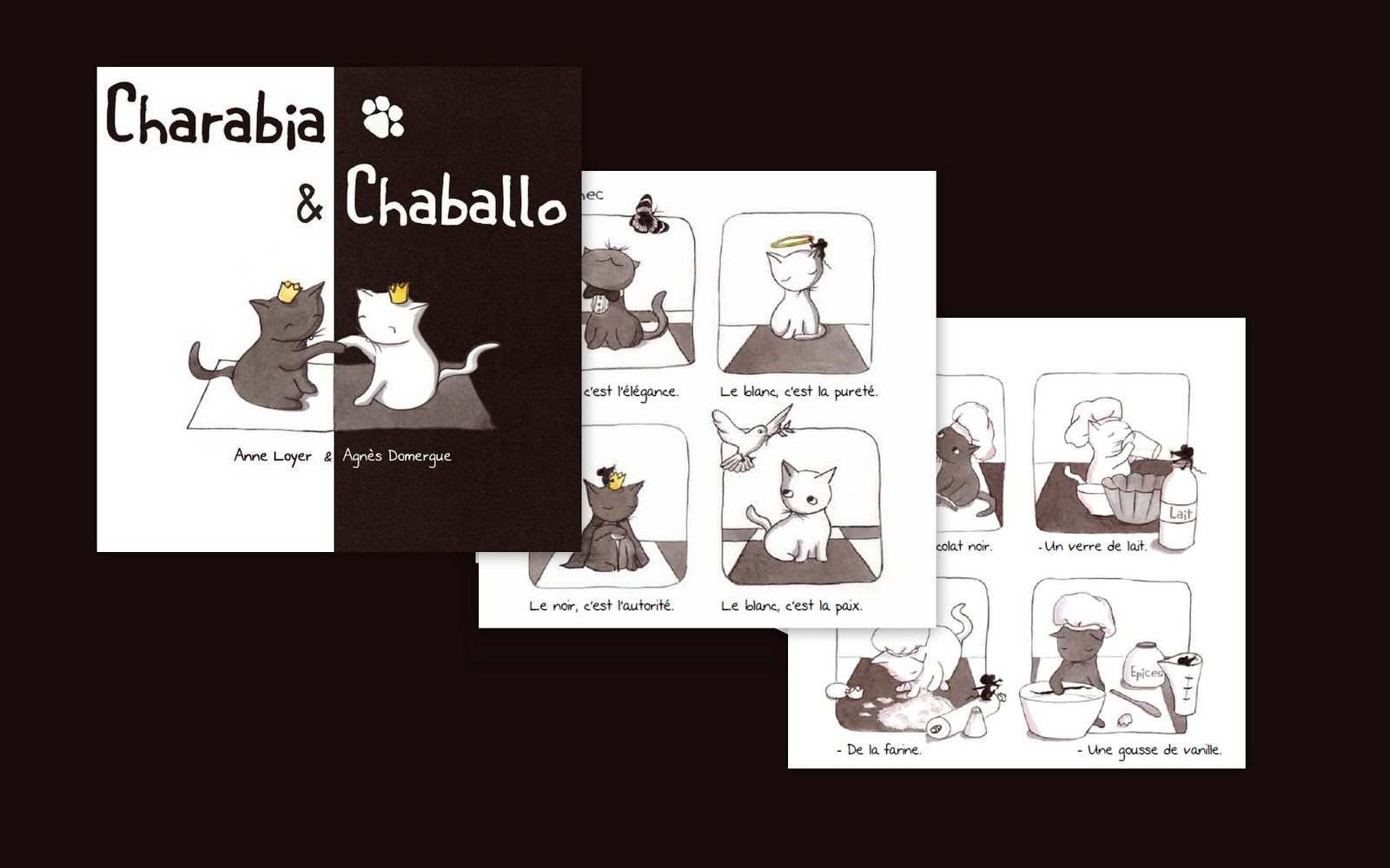 Agnès: La couverture de Charabia et Chaballo