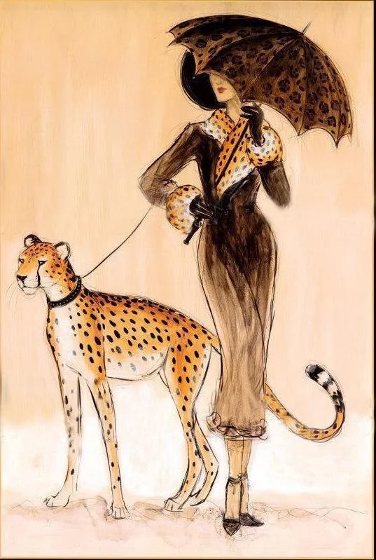 Karen Dupré | Fashion painter | Tutt'Art@ | Pittura * Scultura * Poesia ...