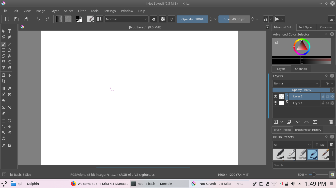KDE neon for Graphic Designers