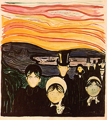 On [:] Anxiety | Edvard Munch, 1894-96 - C o c o s s e