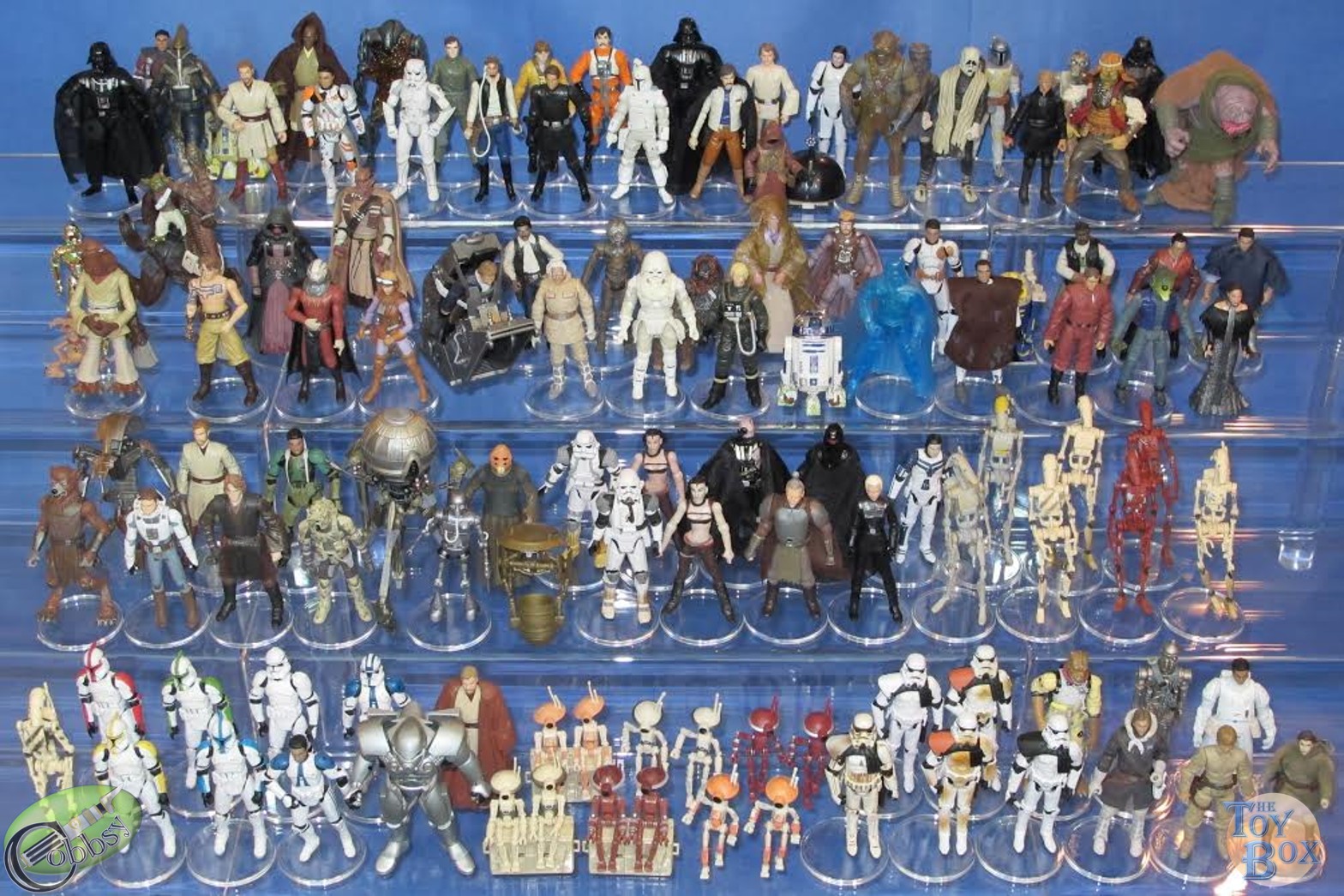 The Toy Box: Immense Star Wars Loose Action Figure Collection - Every ...