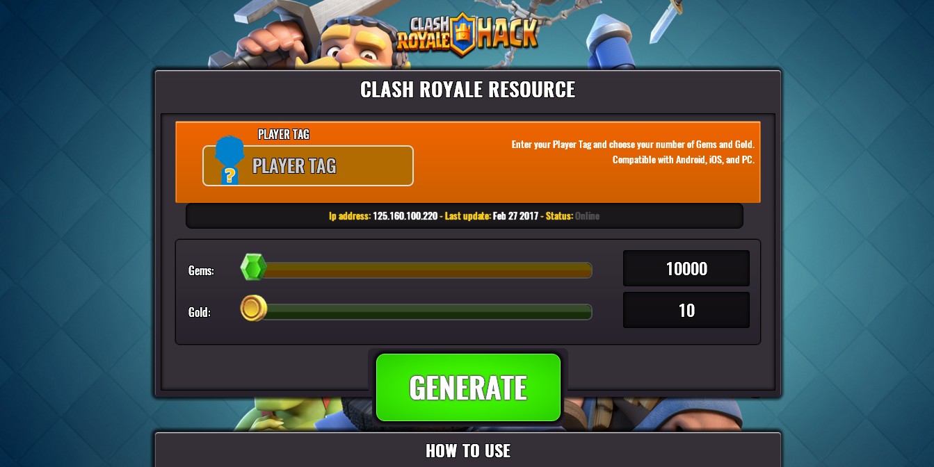 Script Phising Clash Royale Private | Script - ExploitPedia
