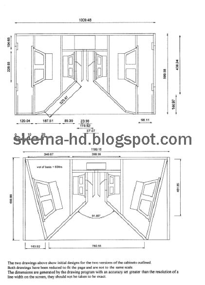 ukuran box speaker | skema elektronik