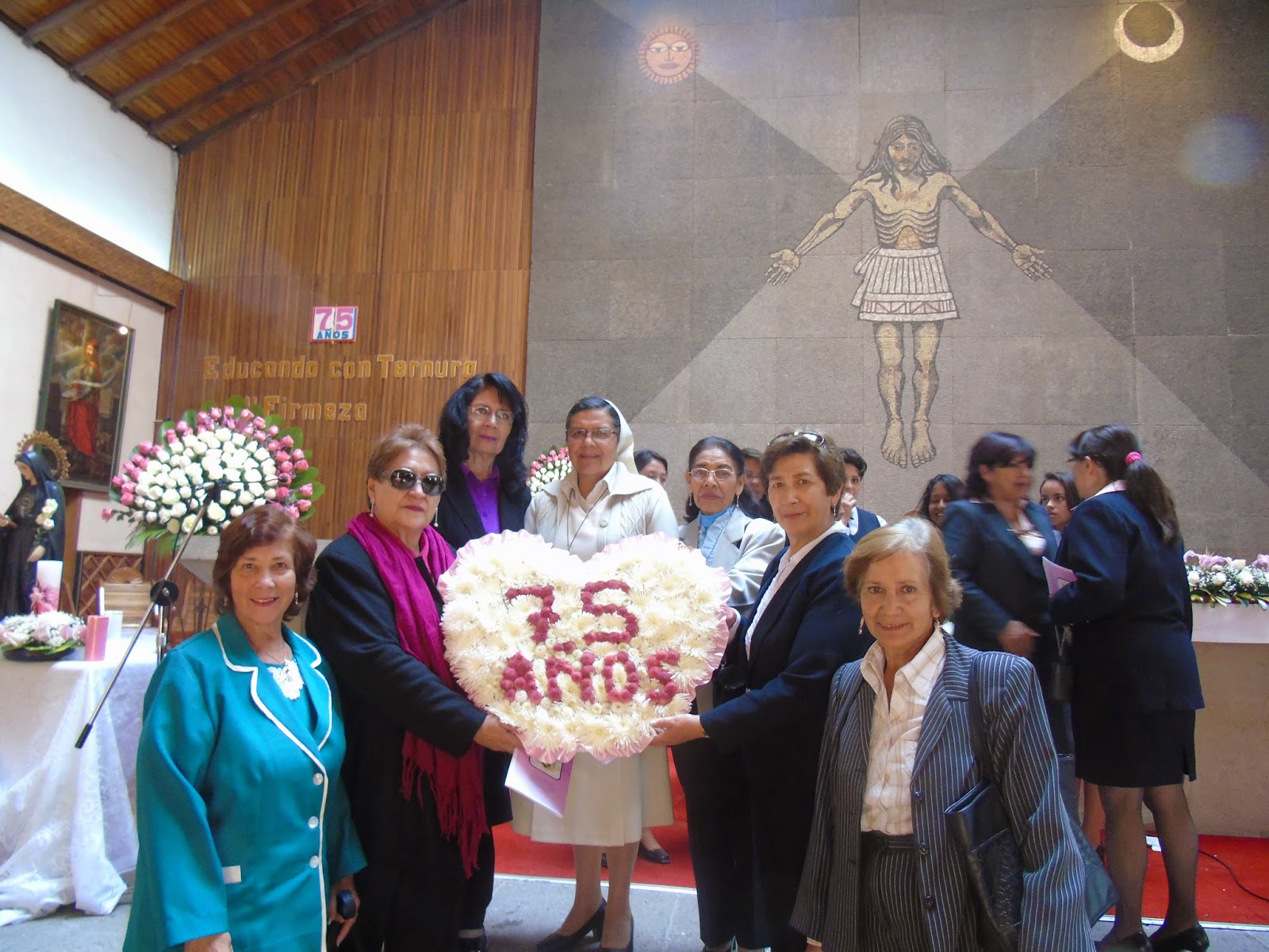 Homenaje a nuestra Patrona, Santa Mariana de Jesús