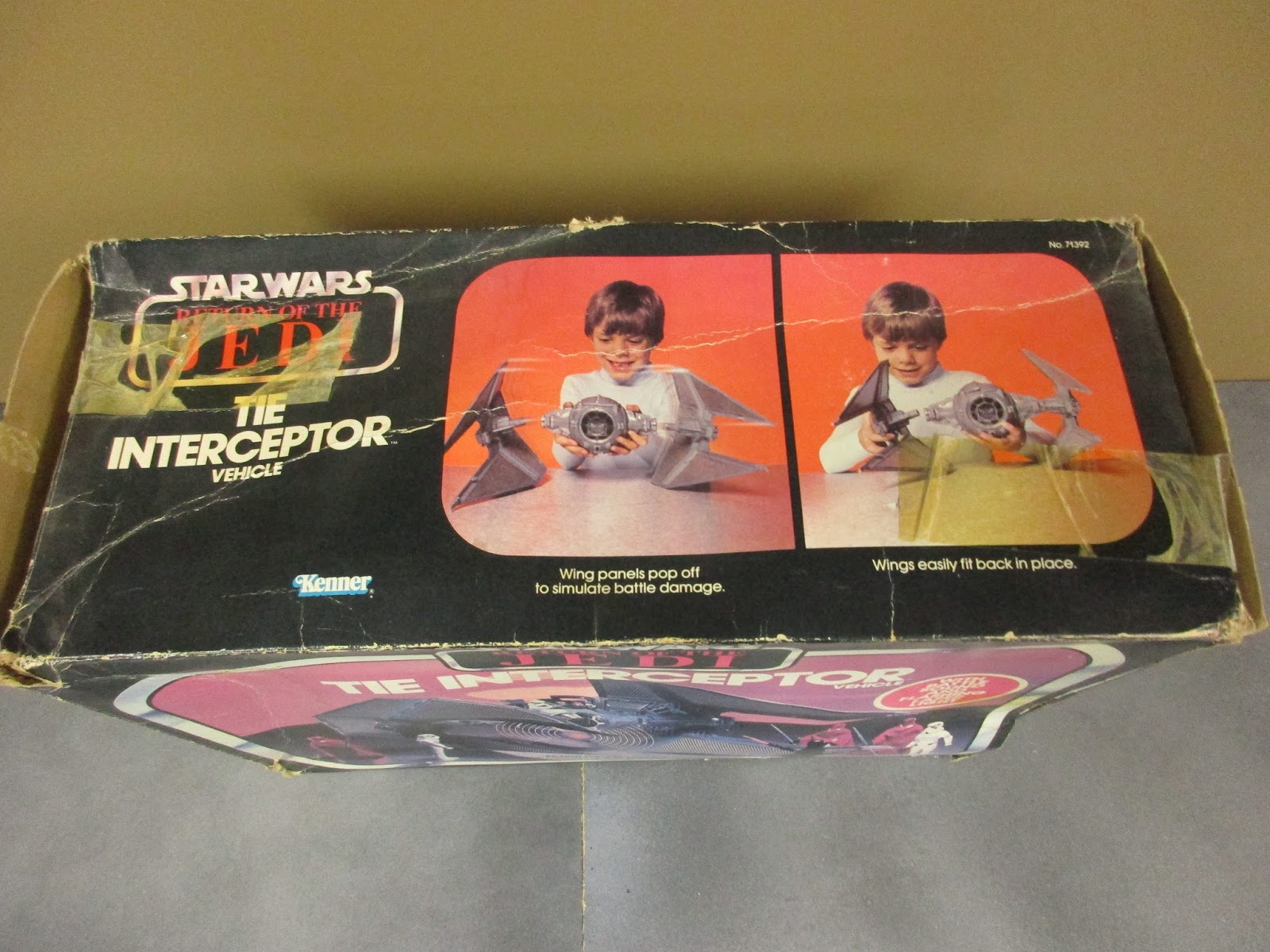 Vintage Kenner Star Wars Toys: TIE Interceptor Vehicle