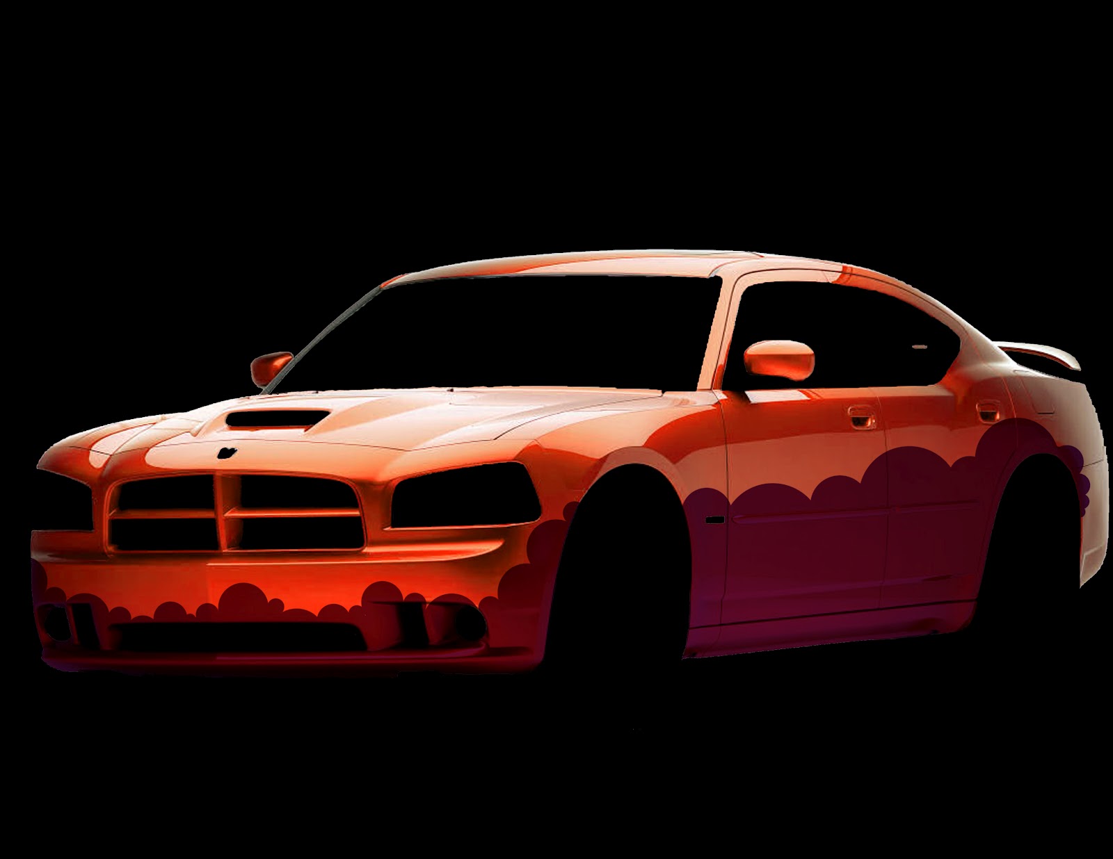 Dodge Charger custom paint job | Artistic Tendencies