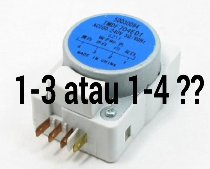 Cara mudah membedakan timer kulkas 1-3 dan 1-4 - Gatekno.Net