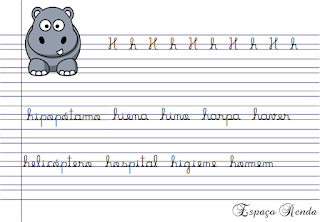 Caderno de caligrafia para baixar