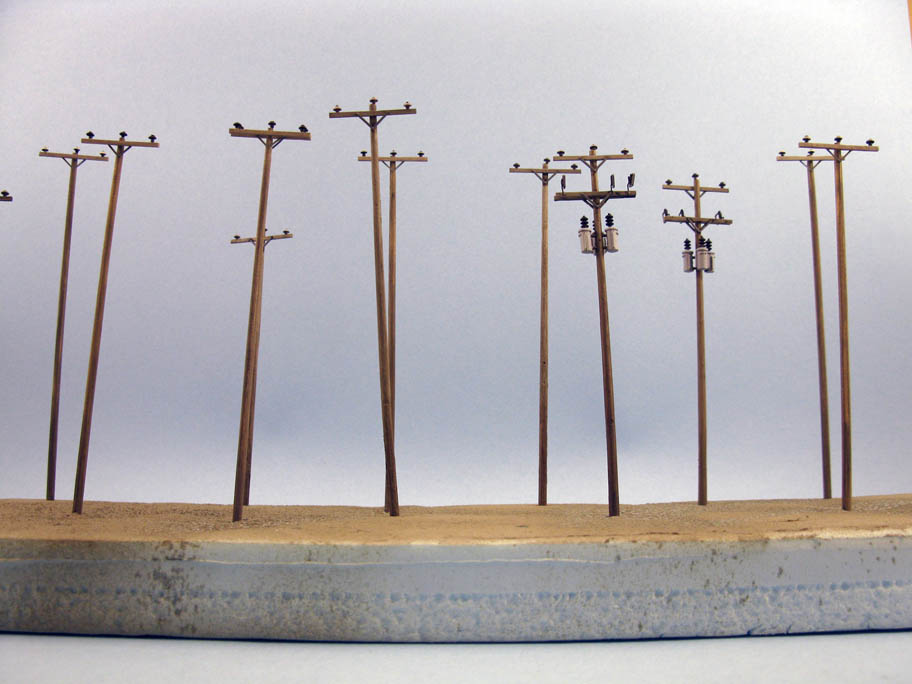 Hedley Junction: Utility Poles Done