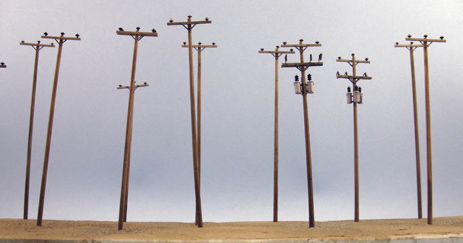 Hedley Junction: Utility Poles Done