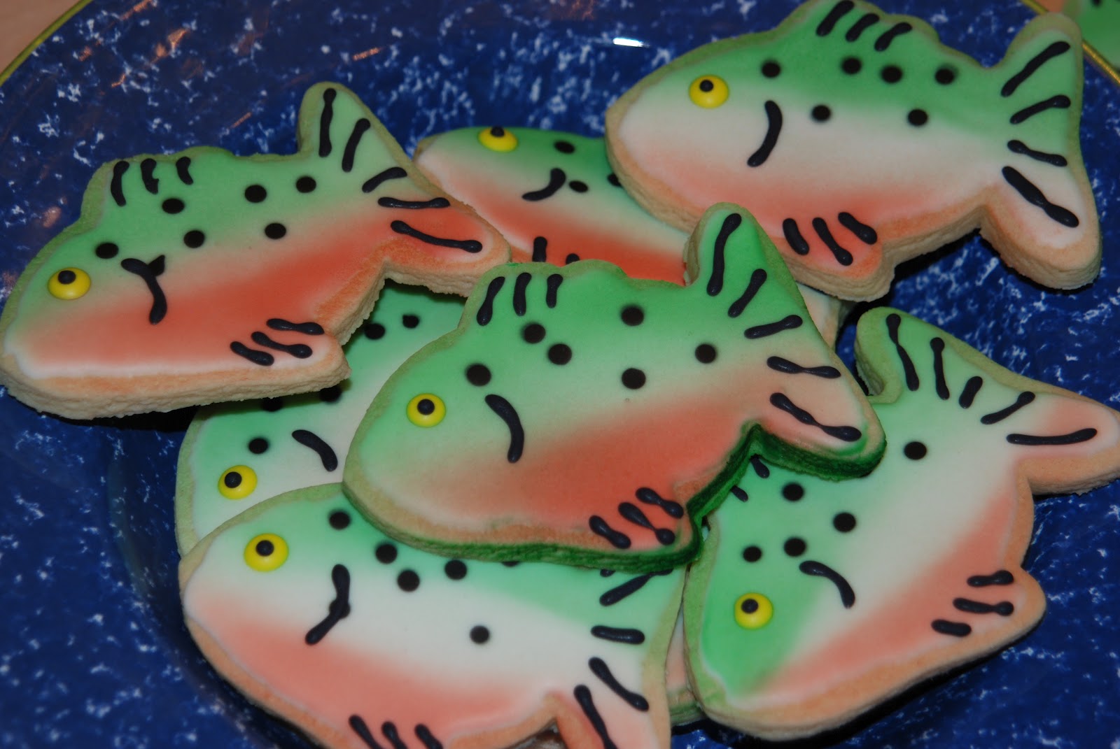 Sweet La La's Custom Cookies: Fly Fishing Cookies